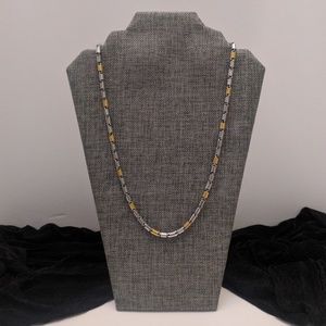 EDFORCE | Jewelry | Edforce Unisex Two Tone Stainless Steel Chain ...